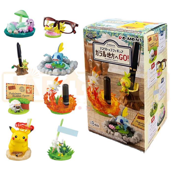 Re-Ment Pokemon Desktop Figure - Lets Go To Galar DesQ Blind Box — Japan2UK