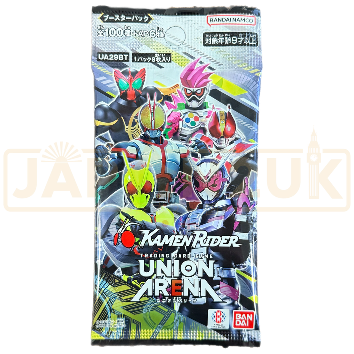 Union Arena Kamen Rider UA29BT Japanese Booster Pack — Japan2UK