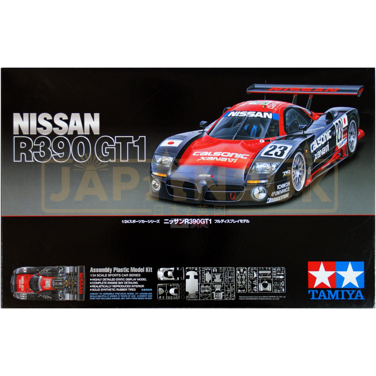 Tamiya - Nissan R390 GT1 1/24 - Model Kit — Japan2UK