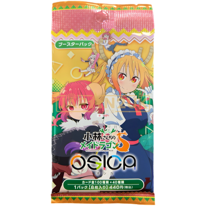 OSICA The Maid Dragon of Kobayashi Japanese Booster Pack — Japan2UK