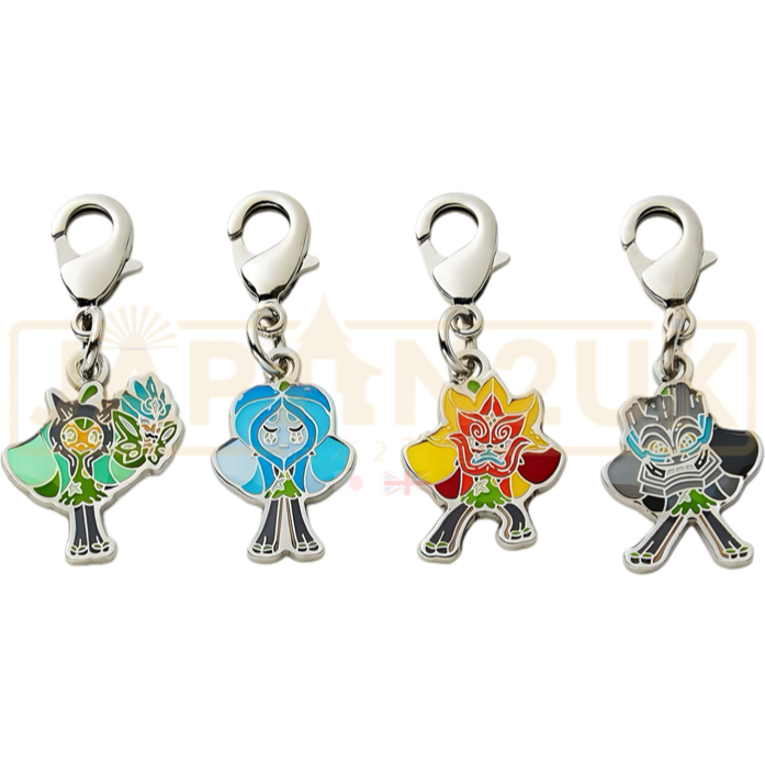 Pokemon Center Japan - 1017 Ogerpon (All Forms) Metal Charm/Keychain ...