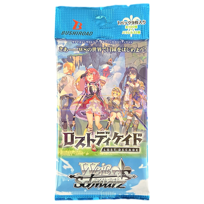 Weiss Schwarz Lost Decade Japanese Booster Pack — Japan2UK