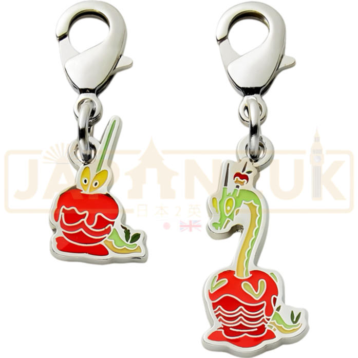 Pokemon Center Japan - 1011 / 1019 Dipplin & Hydrapple Metal Charm/Key ...