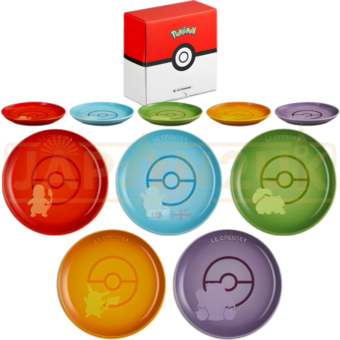 Pokemon Center Japan x Le Creuset Plate Set — Japan2UK