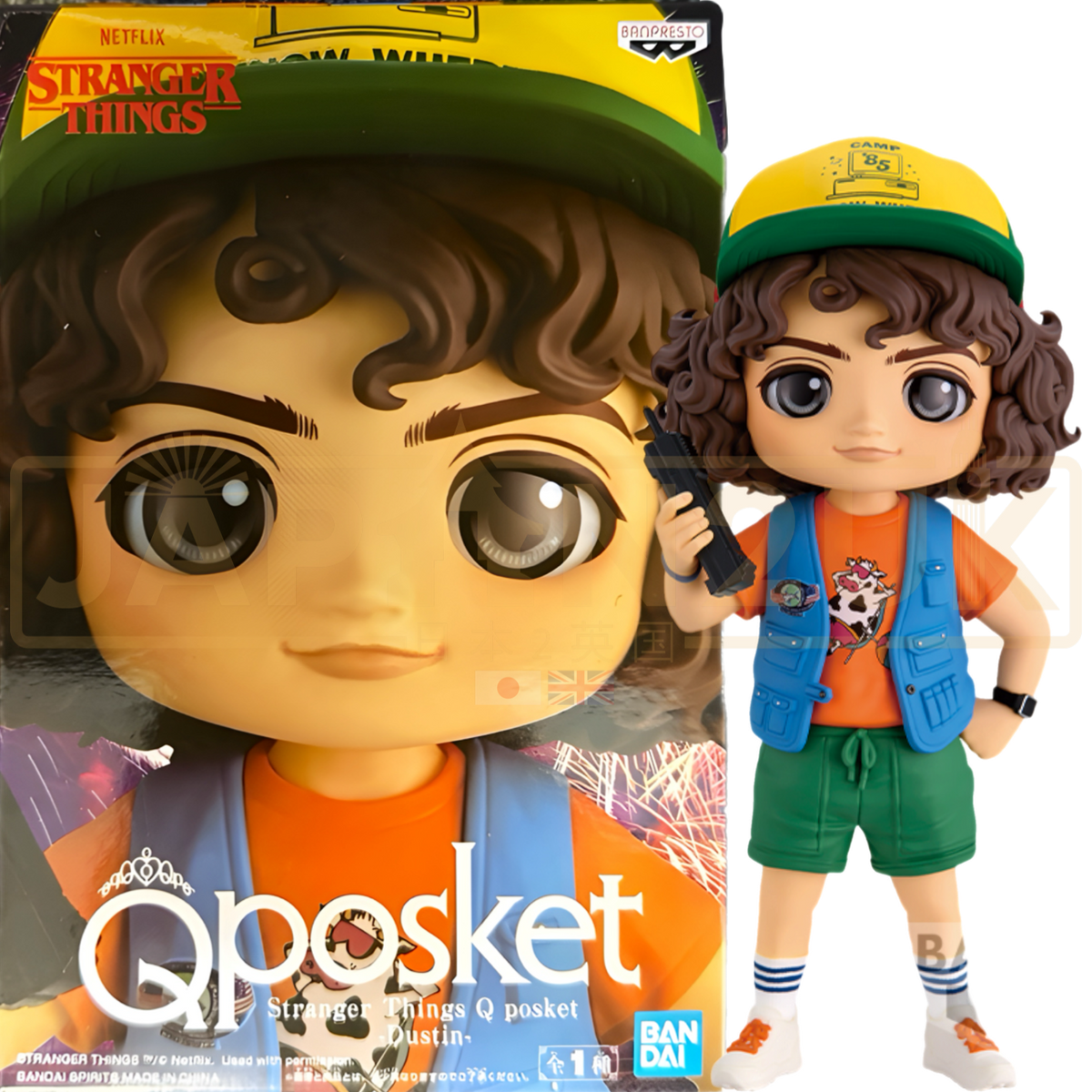 Banpresto Stranger Things Q Posket Dustin Figure — Japan2UK