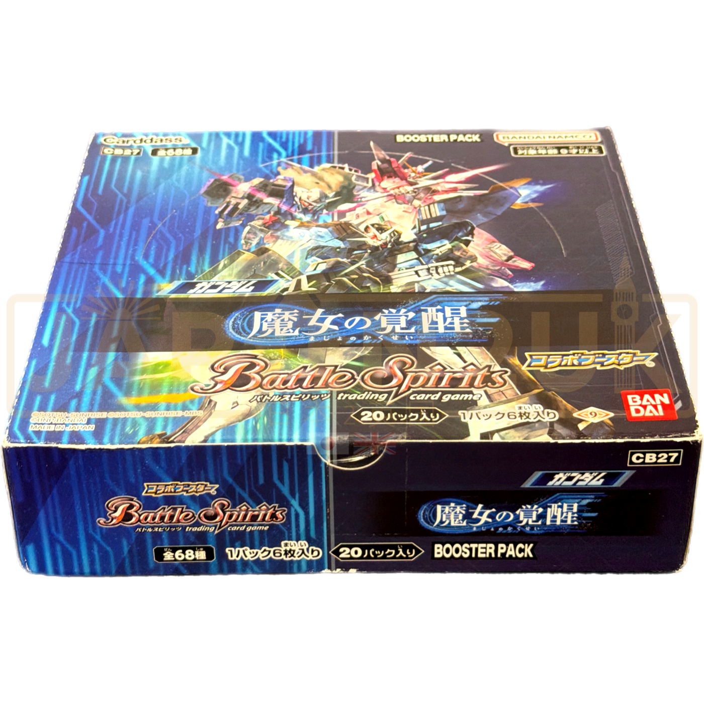 Battle Spirits Gundam The Witch's Awakening CB27 Japanese Booster Box ...