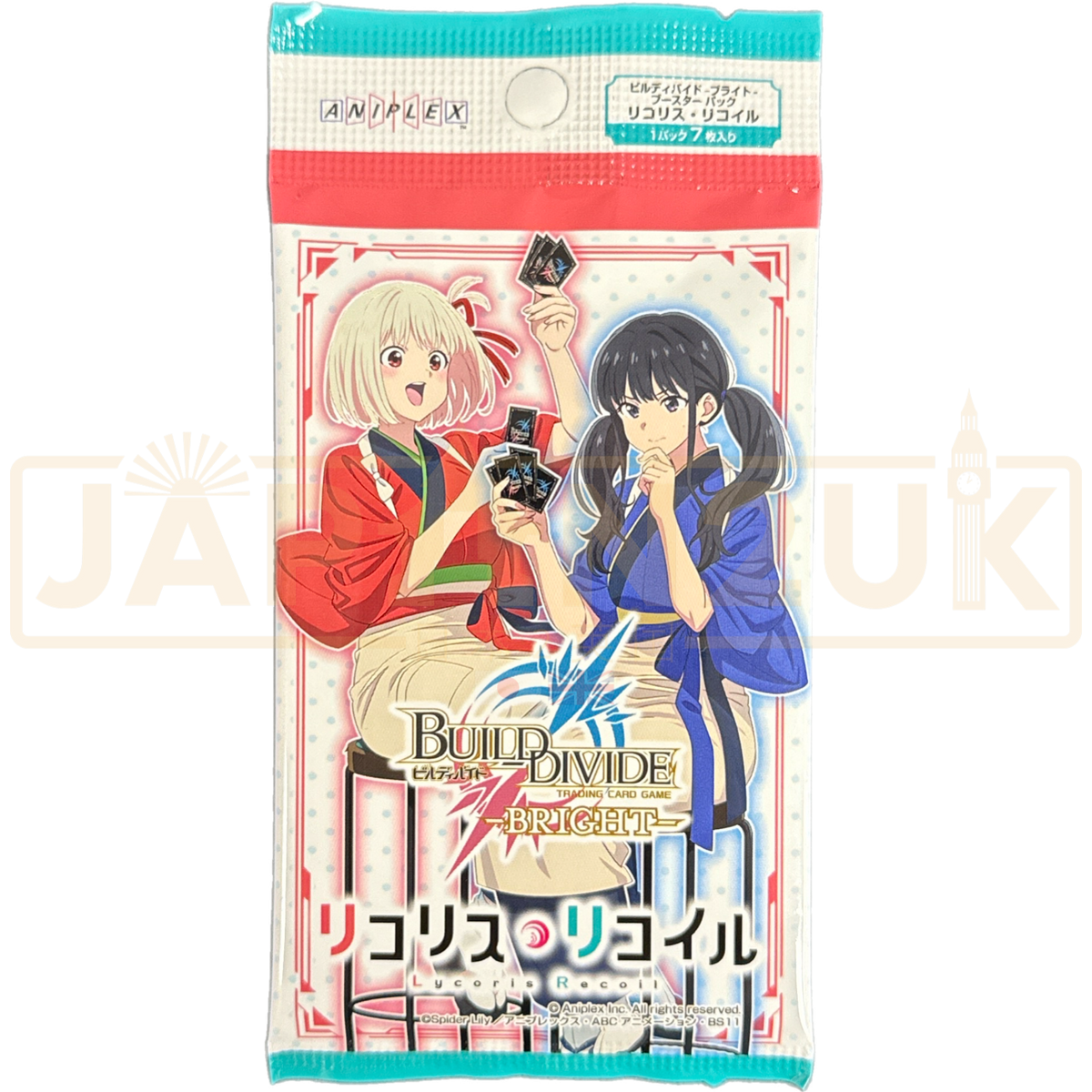 Build Divide Bright Lycoris Recoil BB-LR-BT01 Japanese Booster Pack ...
