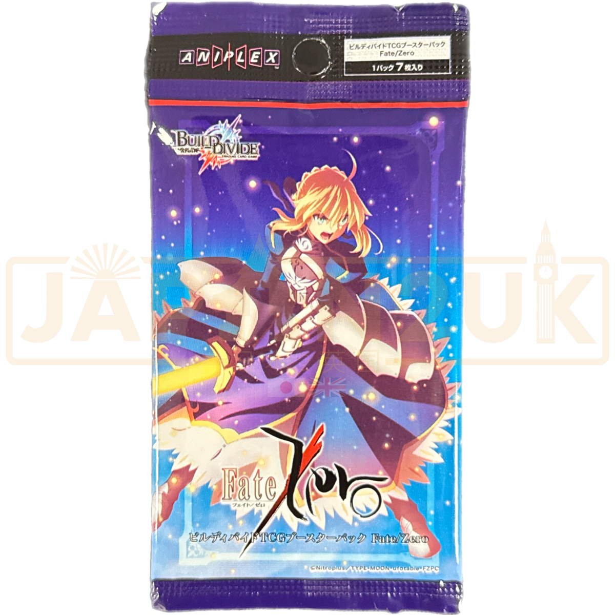 Build Divide TCG Fate/Zero BD-FZ-01 Japanese Booster Pack — Japan2UK