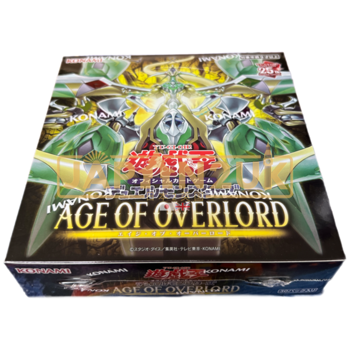 Yu-Gi-Oh! Age Of Overlord CG 1890 Japanese Booster Box — Japan2UK