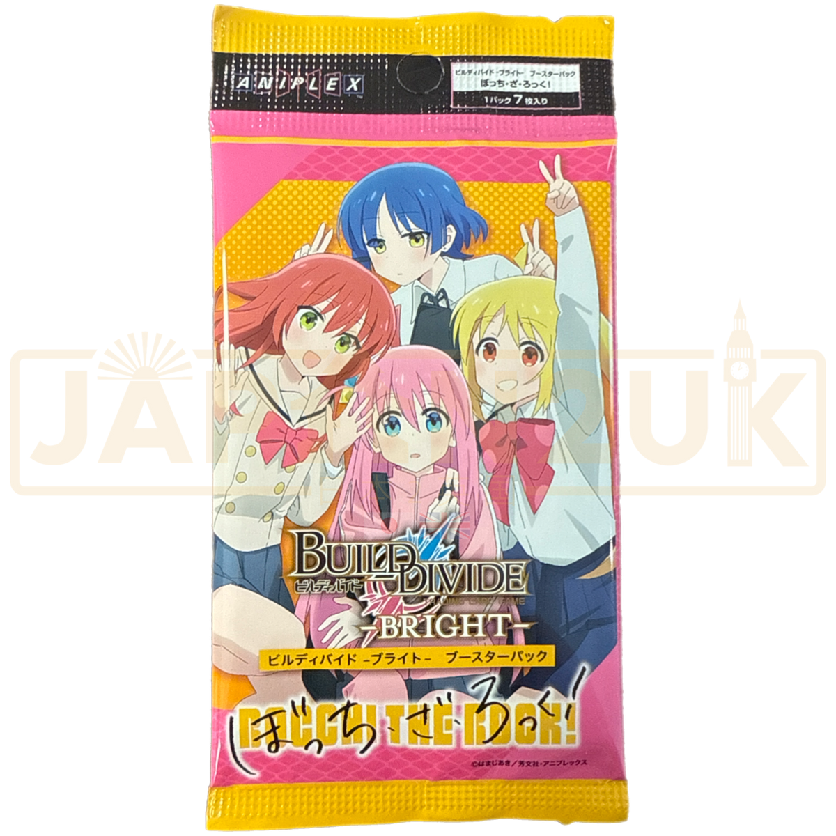 Build Divide Bright Bocchi The Rock! Japanese Booster Pack — Japan2UK
