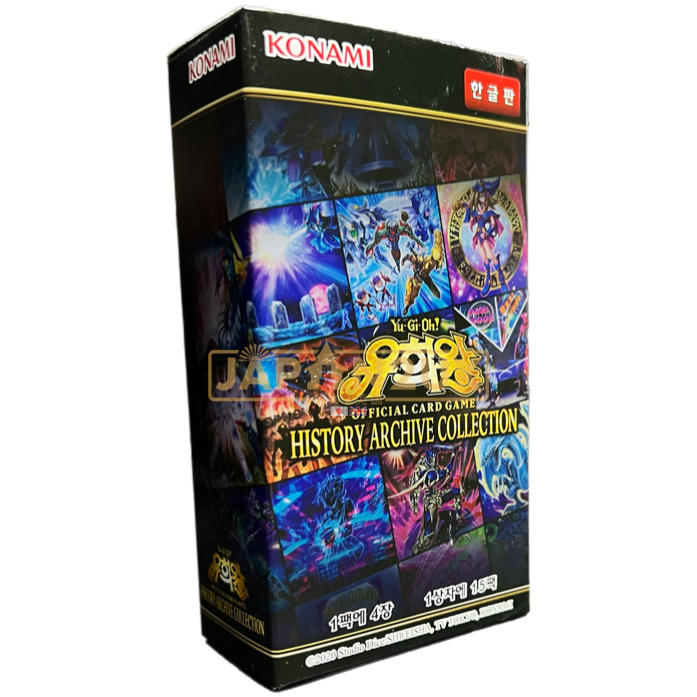 Yu-Gi-Oh! History Archive Collection HC01-KR Korean Booster Box — Japan2UK