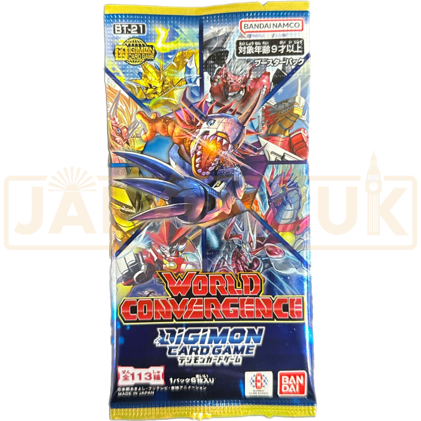 Digimon World Convergence BT-21 Japanese Booster Pack — Japan2UK
