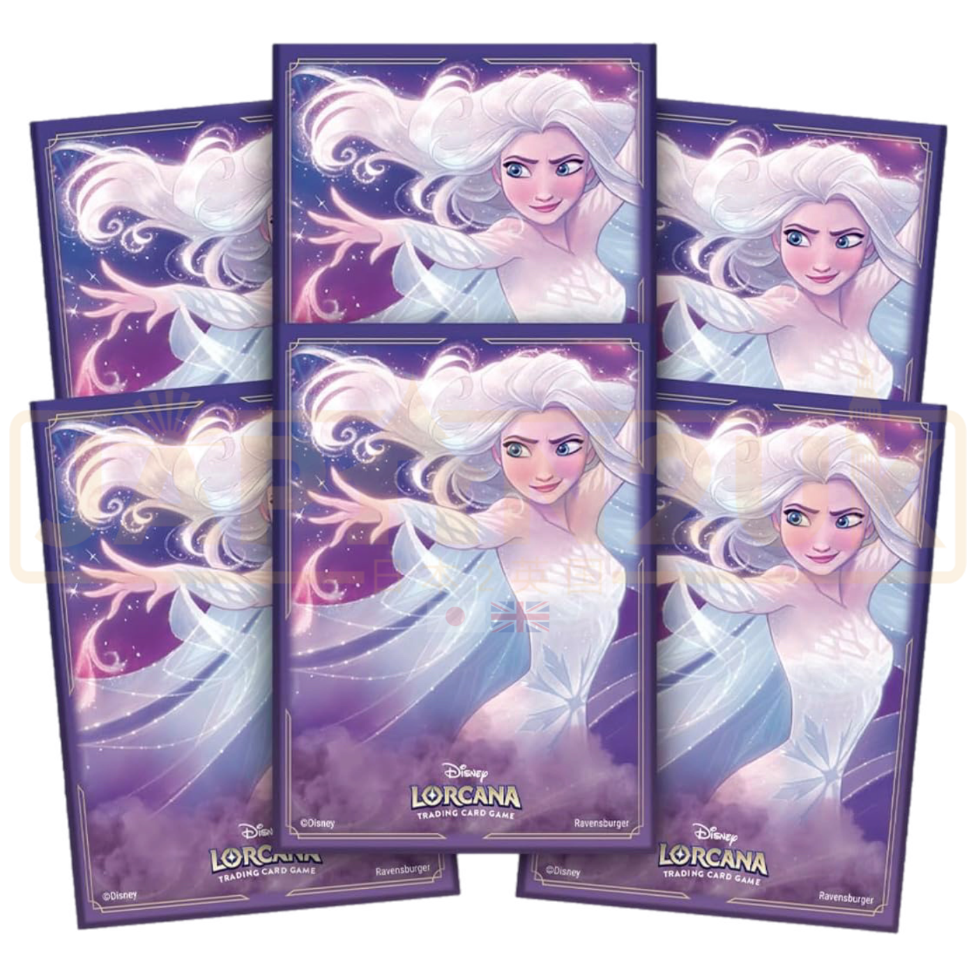 Disney Lorcana TCG The First Chapter - Elsa Card Sleeves Pack — Japan2UK