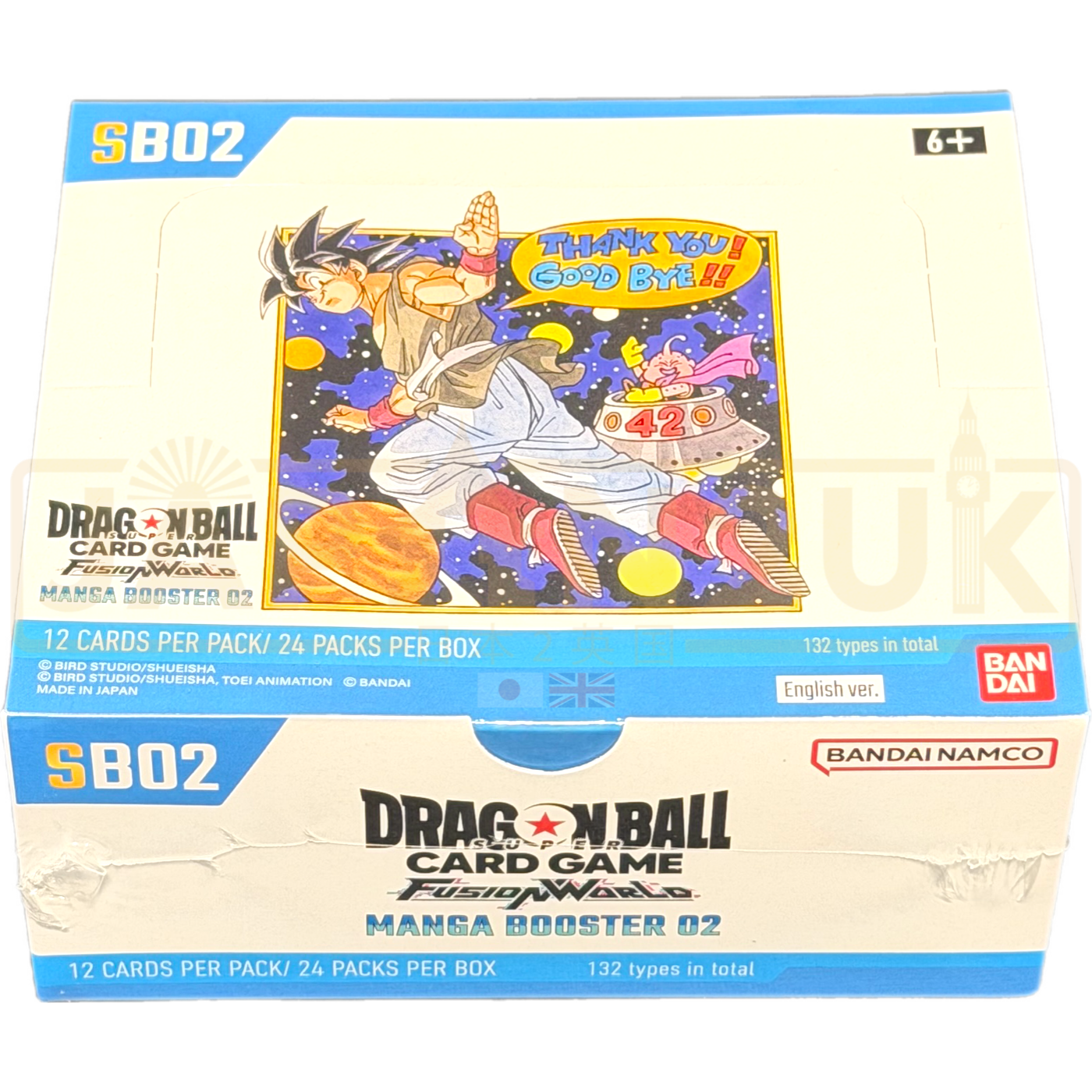 Dragon Ball Super Fusion Manga Booster 02 SB02 English Booster Box ...