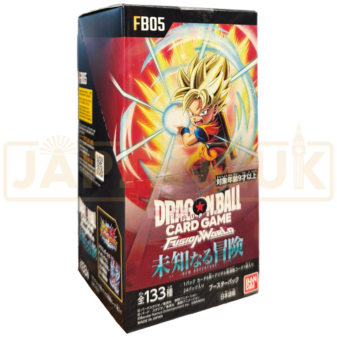 Dragon Ball Super Fusion World New Adventure FB05 Japanese Booster Box ...