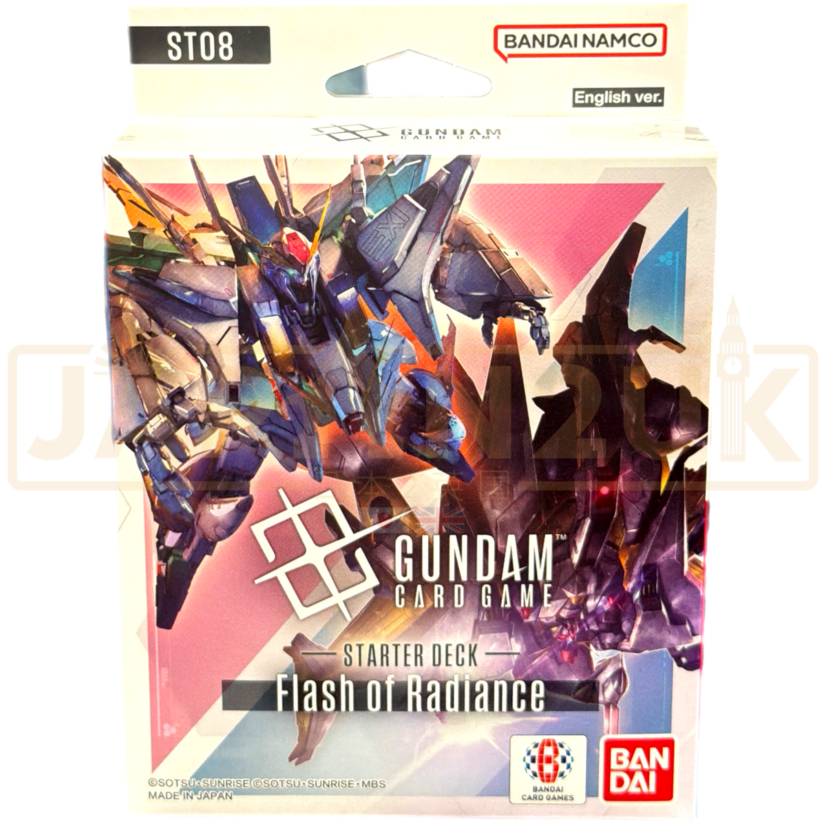 Gundam Card Game ST-08 Flash Of Radiance English Starter Deck — Japan2UK