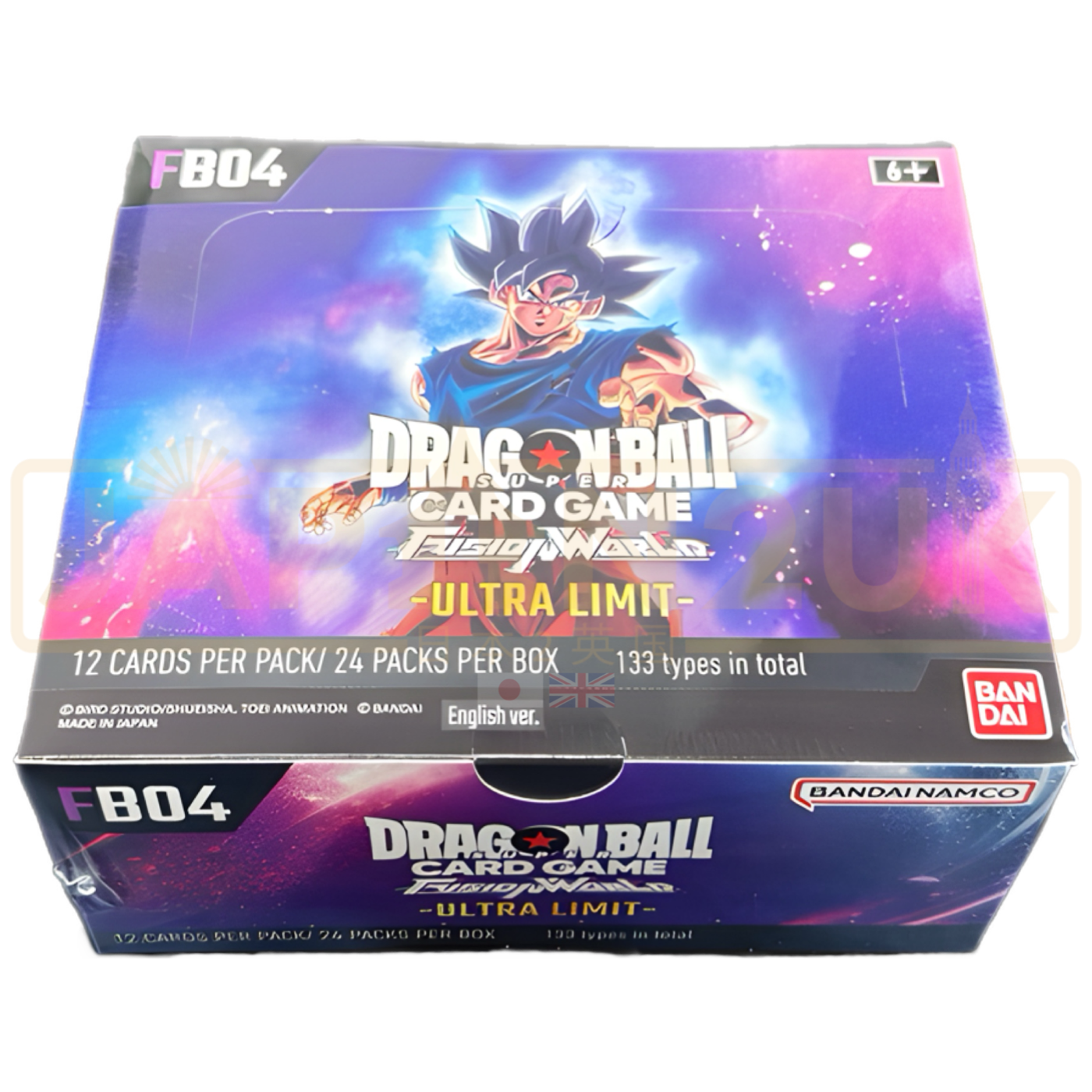 Dragon Ball Super Fusion World Ultra Limit FB04 English Booster Box — Japan2UK