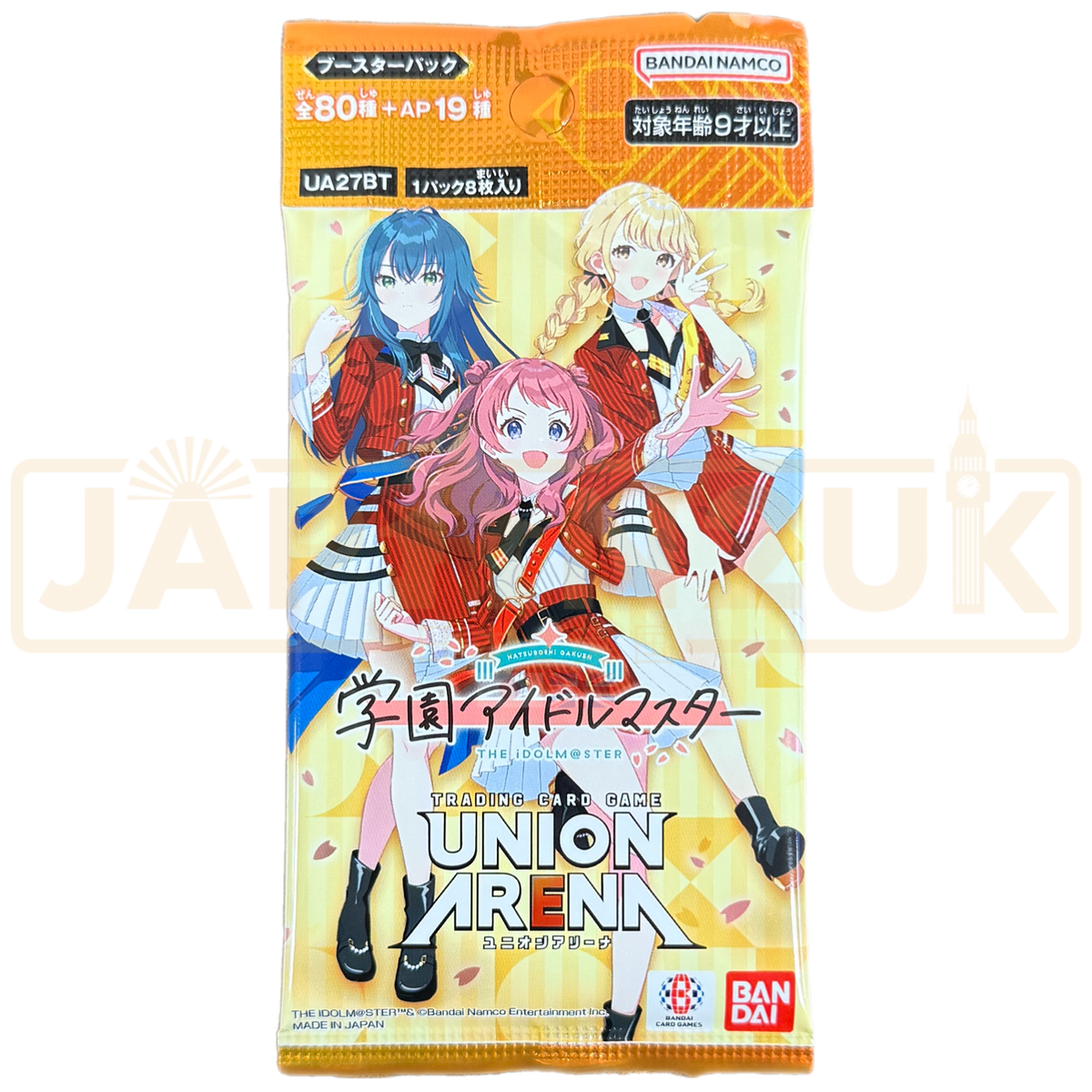 Union Arena Gakuen Idolmaster UA27BT Japanese Booster Pack — Japan2UK