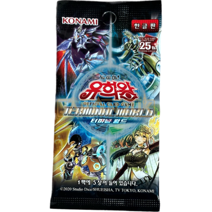Yu-Gi-Oh! Terminal World TW01-KR Korean Booster Pack — Japan2UK