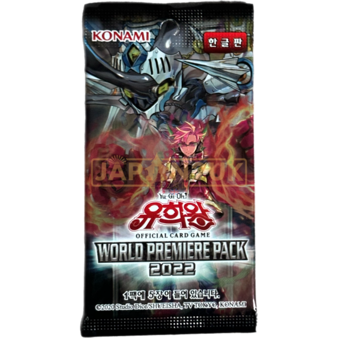 Yu-Gi-Oh! World Premiere Pack 2022 WPP3-KR Korean Booster Pack — Japan2UK