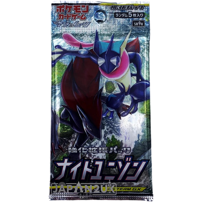Pokemon Night Unison sm9a Japanese Booster Pack — Japan2UK