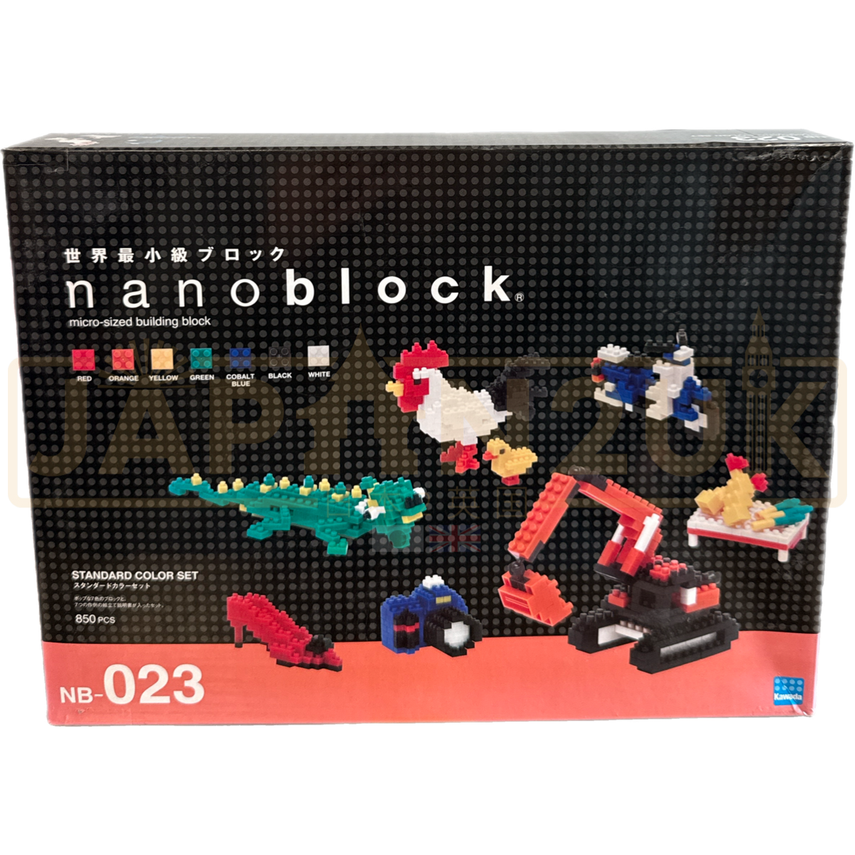 Nanoblock - Standard Color Set NB-023 — Japan2UK