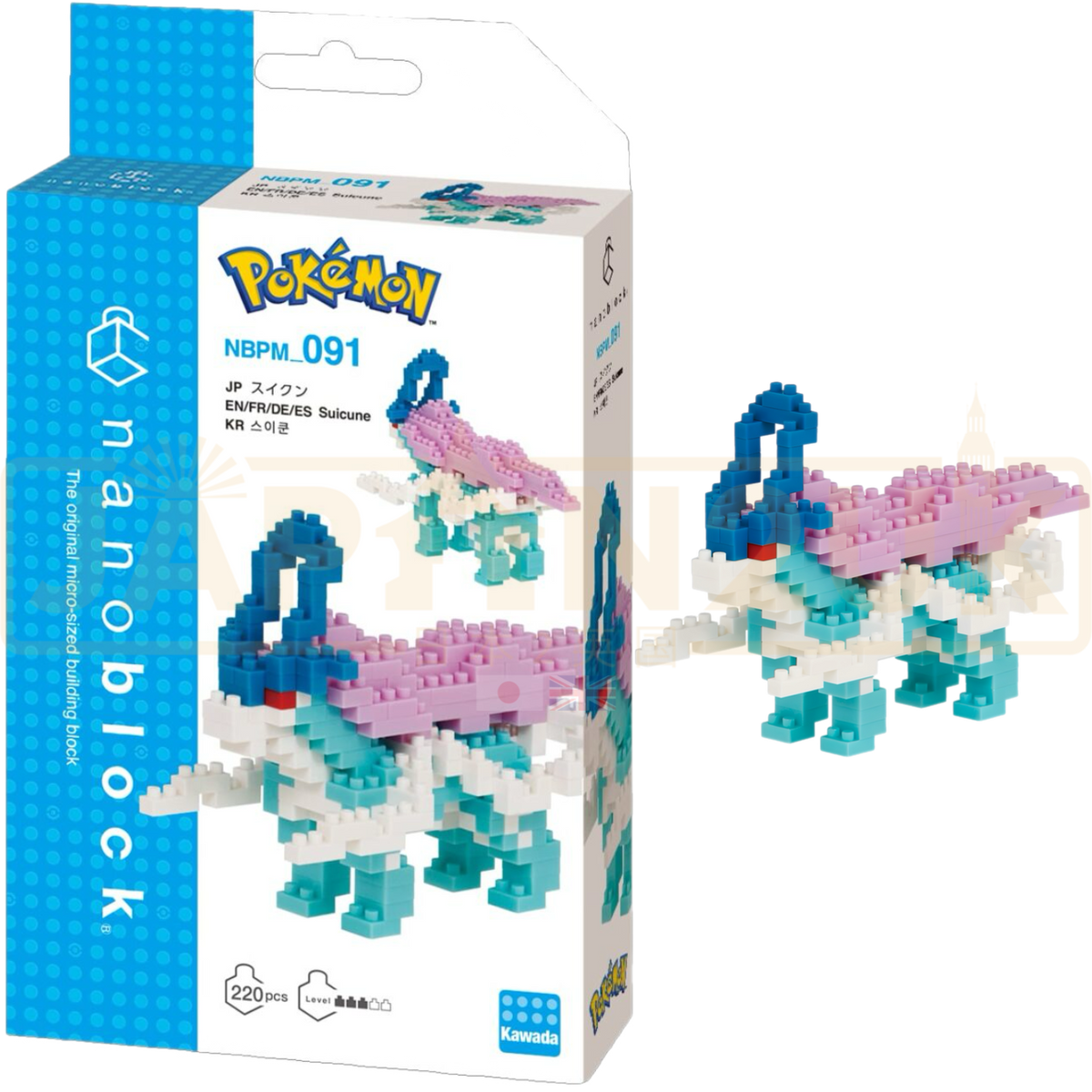 Nanoblock Pokemon - Suicune NBPM_091 — Japan2UK
