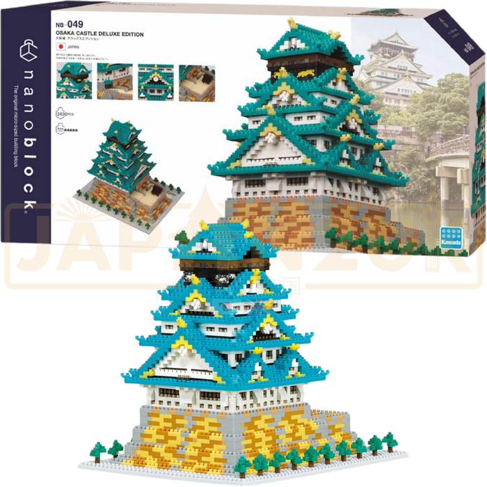 Nanoblock World Series - Osaka Castle Deluxe Edition NB-049 — Japan2UK