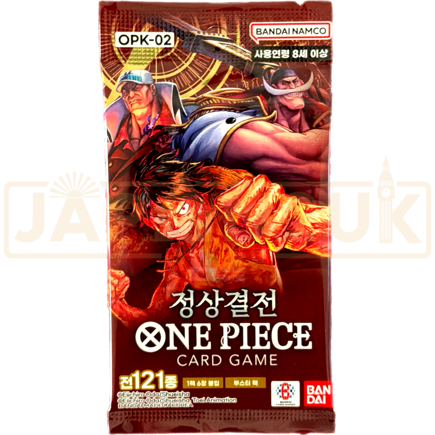 One Piece Paramount War OPK-02 Korean Booster Pack — Japan2UK