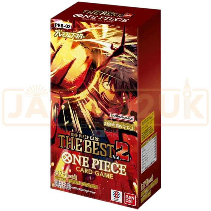 One Piece The Best PRB-02 Japanese Booster Box — Japan2UK