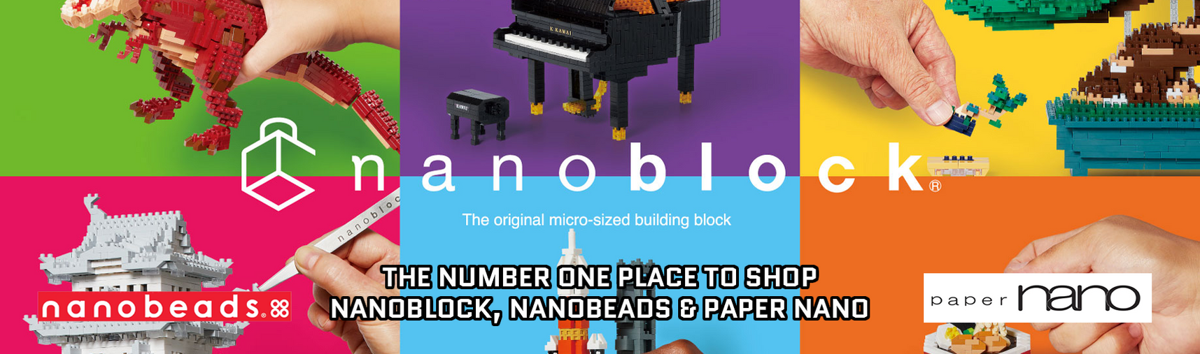 Shop Nanoblock, Nanobeads & Paper Nano Products in the UK — Japan2UK
