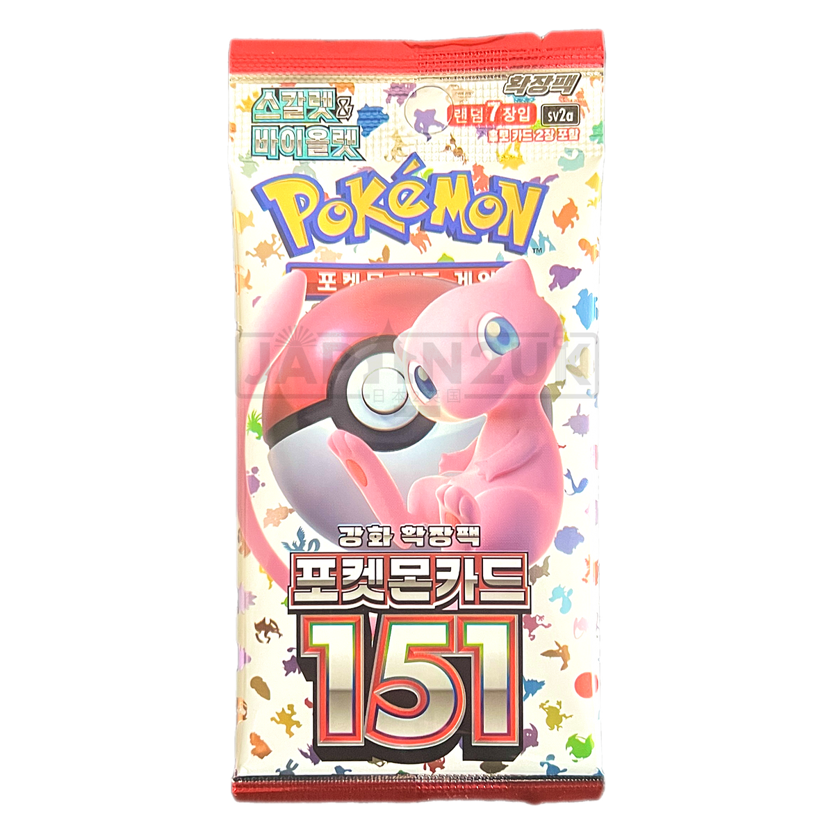 Pokemon 151 sv2a Korean Booster Pack — Japan2UK