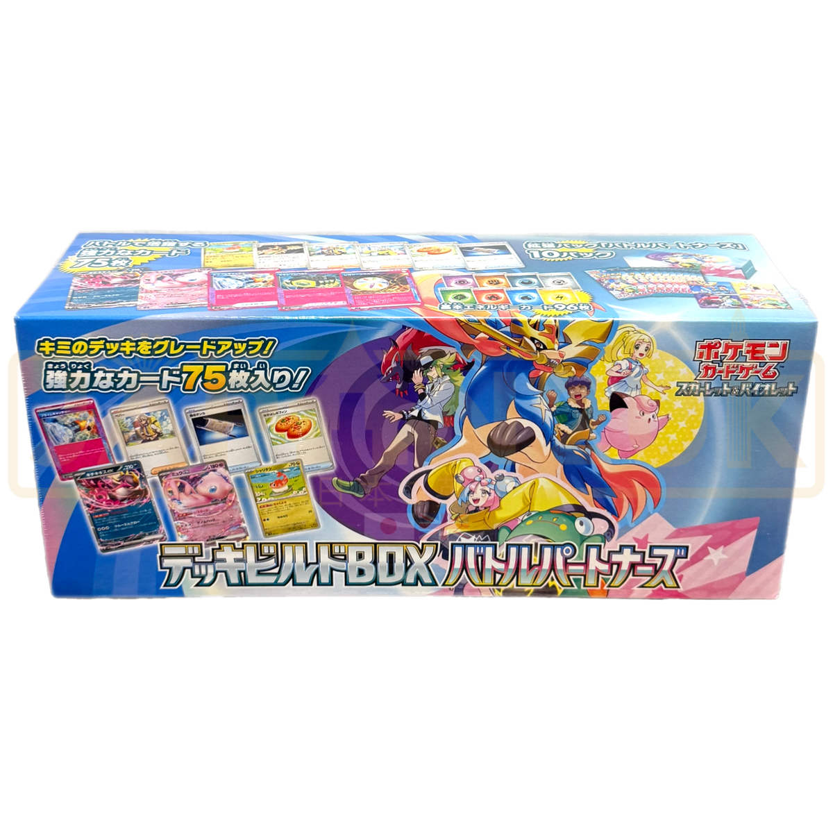 Pokemon Scarlet & Violet Battle Partners sv9 Japanese Deck Build Box ...
