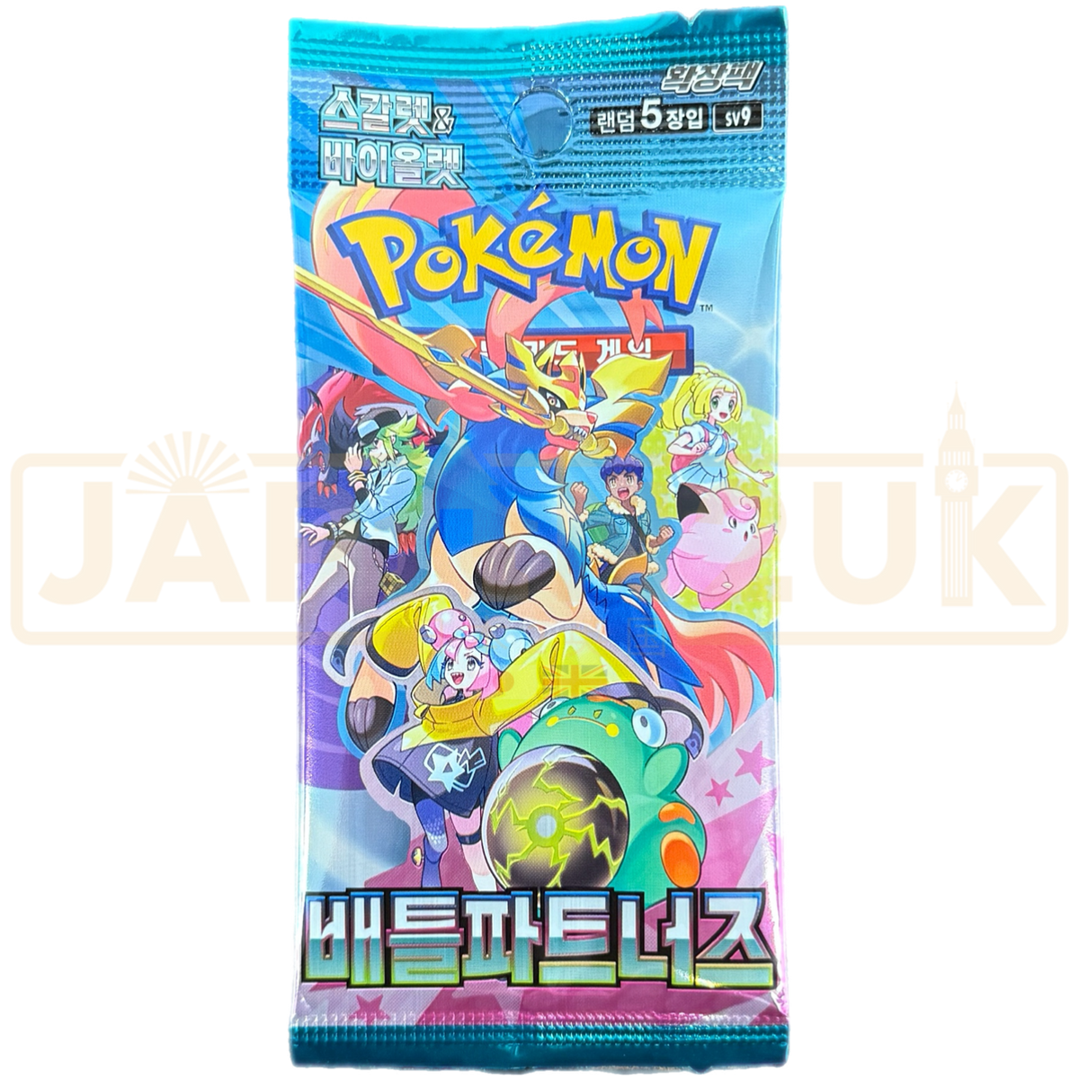 Pokemon Battle Partners sv9 Korean Booster Pack — Japan2UK