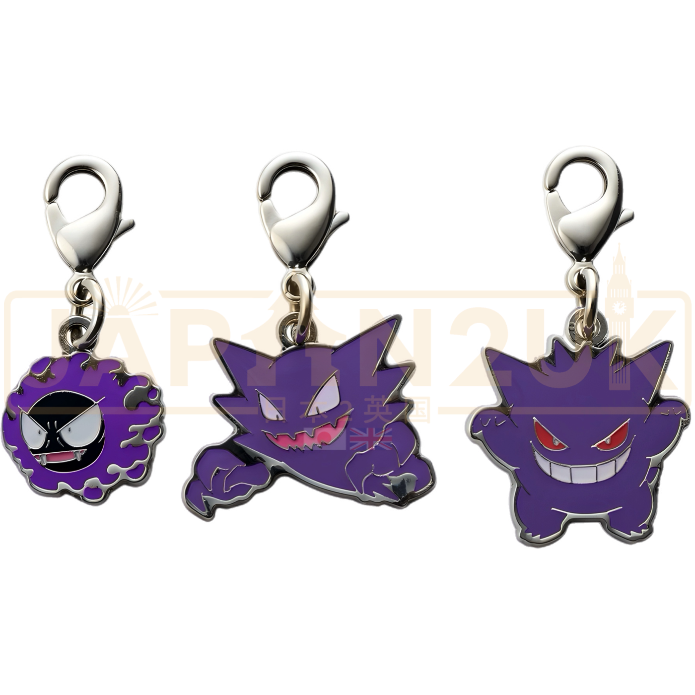 Pokemon Center Japan - 0092 / 0093 / 0094 Gastly, Haunter & Gengar Met ...