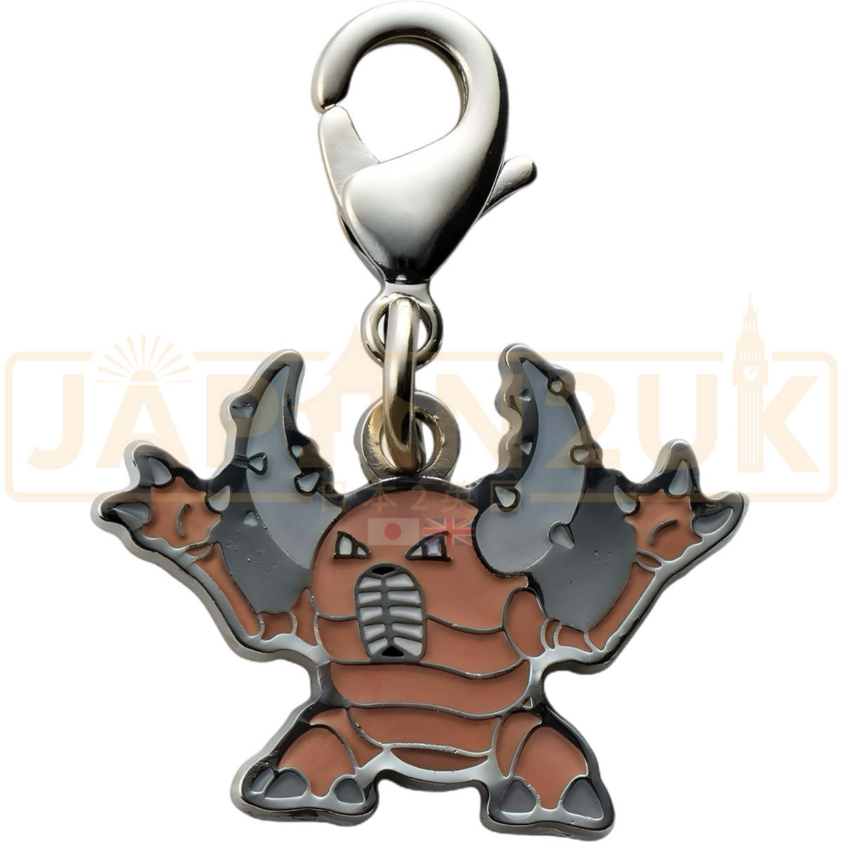 Pokemon Center Japan - 0127 Pinsir Metal Charm/Keychain — Japan2UK