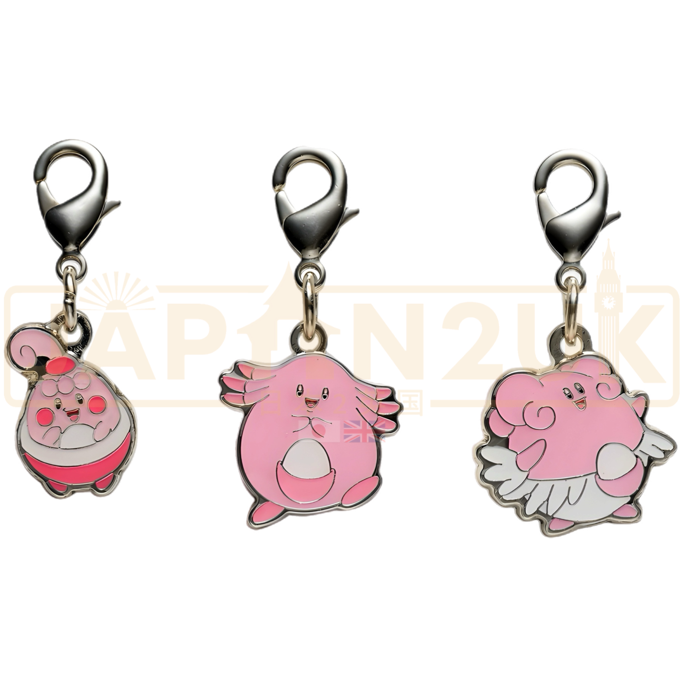 Pokemon Center Japan - 0440 / 0113 / 0242 Happiny, Chansey & Blissey M ...