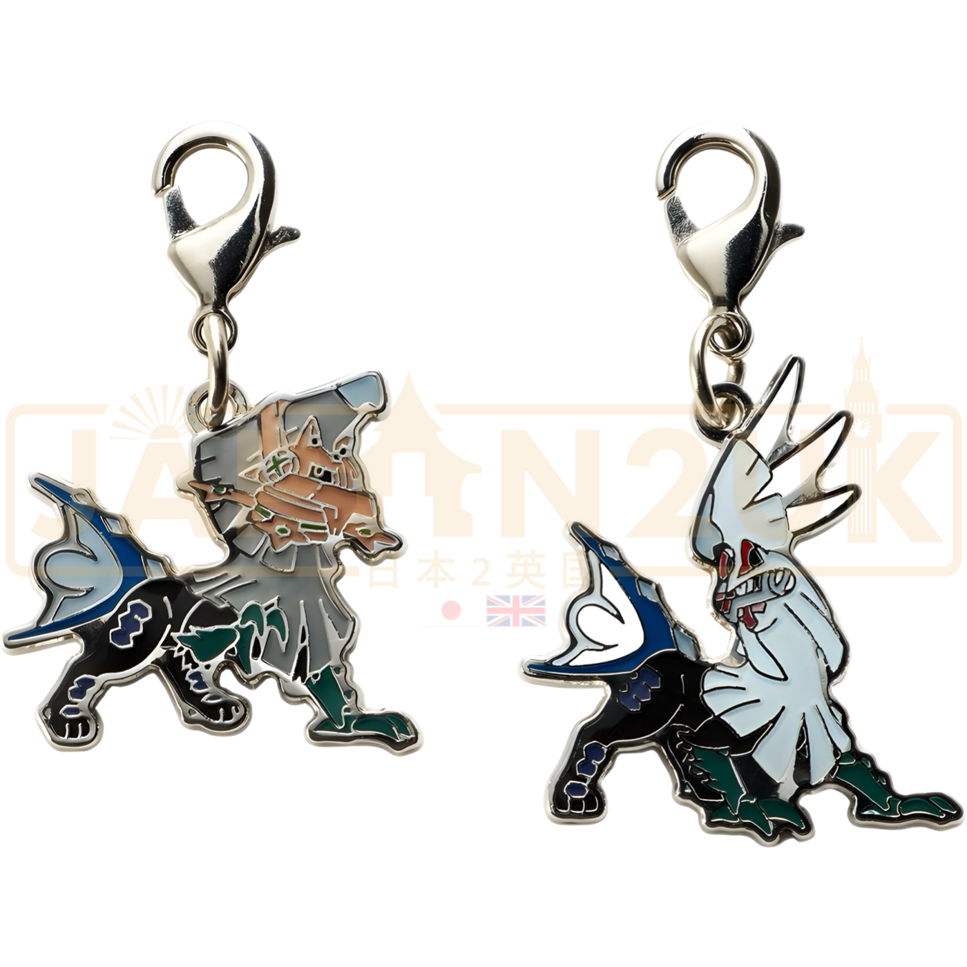 Pokemon Center Japan - 0772 / 0773 Type: Null & Silvally Metal Charm/K — Japan2UK