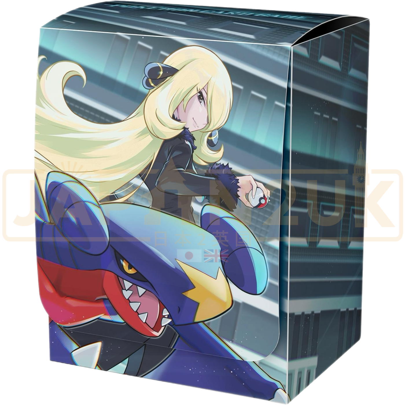 Pokemon Center Japan - Cynthia & Garchomp Deck Case — Japan2UK