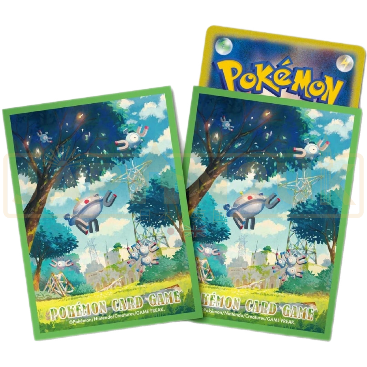 Pokemon Center Japan - Magnezone Evolution Line Card Sleeves Pack ...