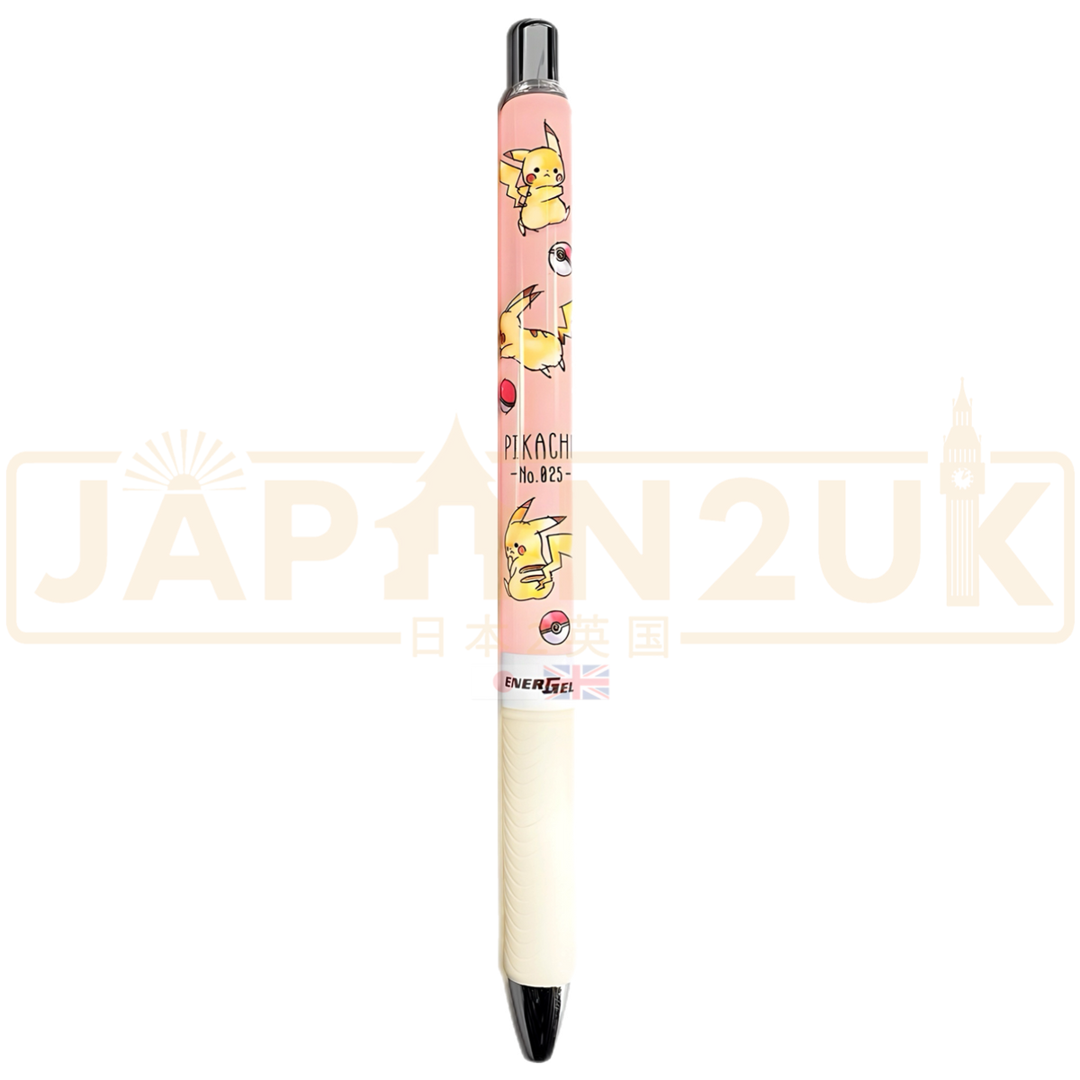 Pokemon Center Japan - Pikachu Number 025 Pikachu Align Ballpoint Pen ...