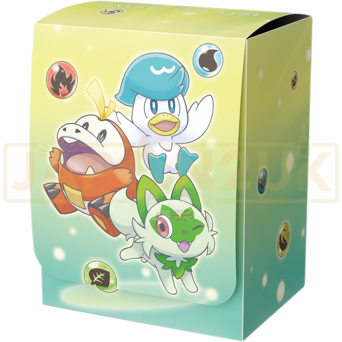 Pokemon Center Japan - Sprigatito, Fuecoco & Quaxly Deck Case — Japan2UK