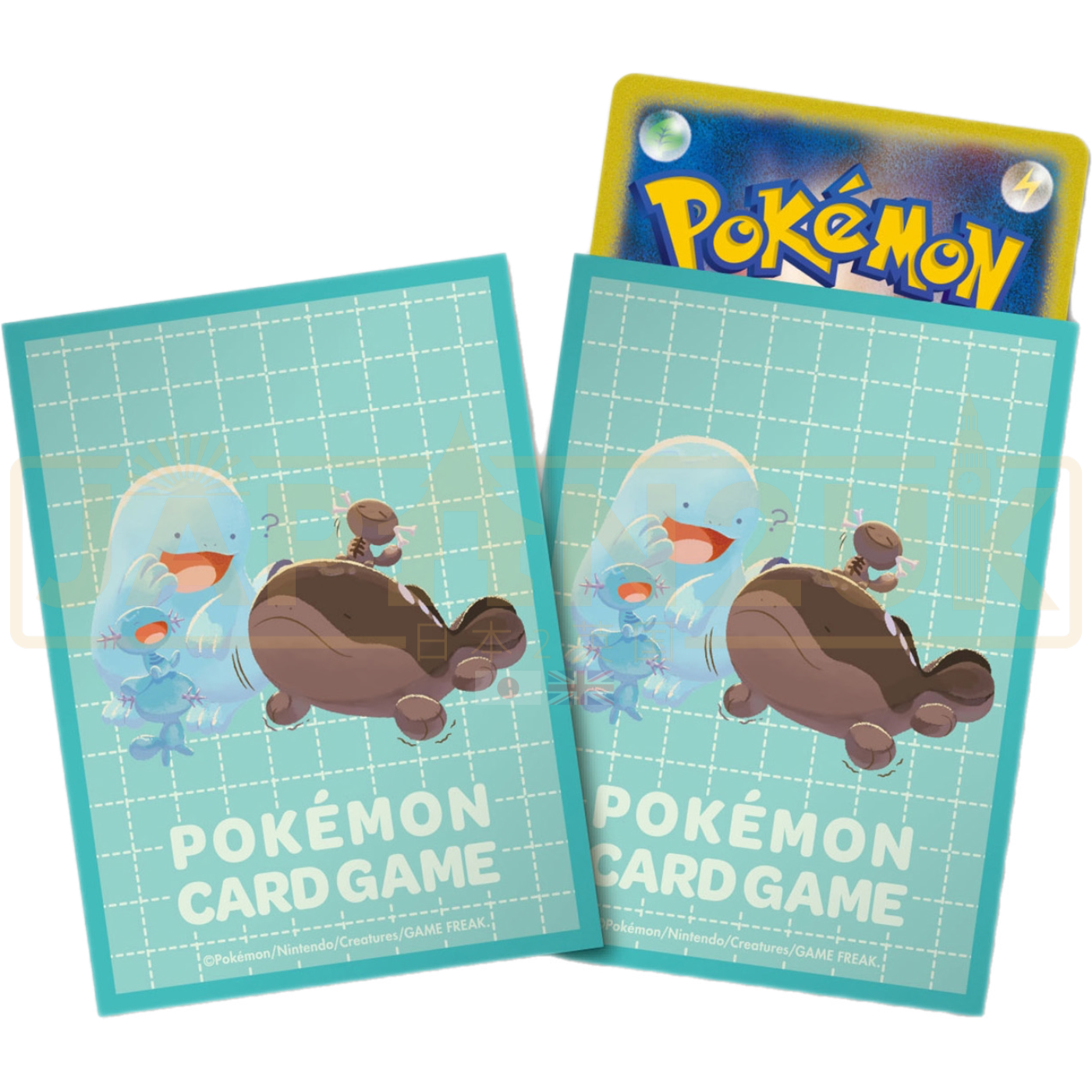 Pokemon Center Japan - Wooper Evolution Line Card Sleeves Pack — Japan2UK