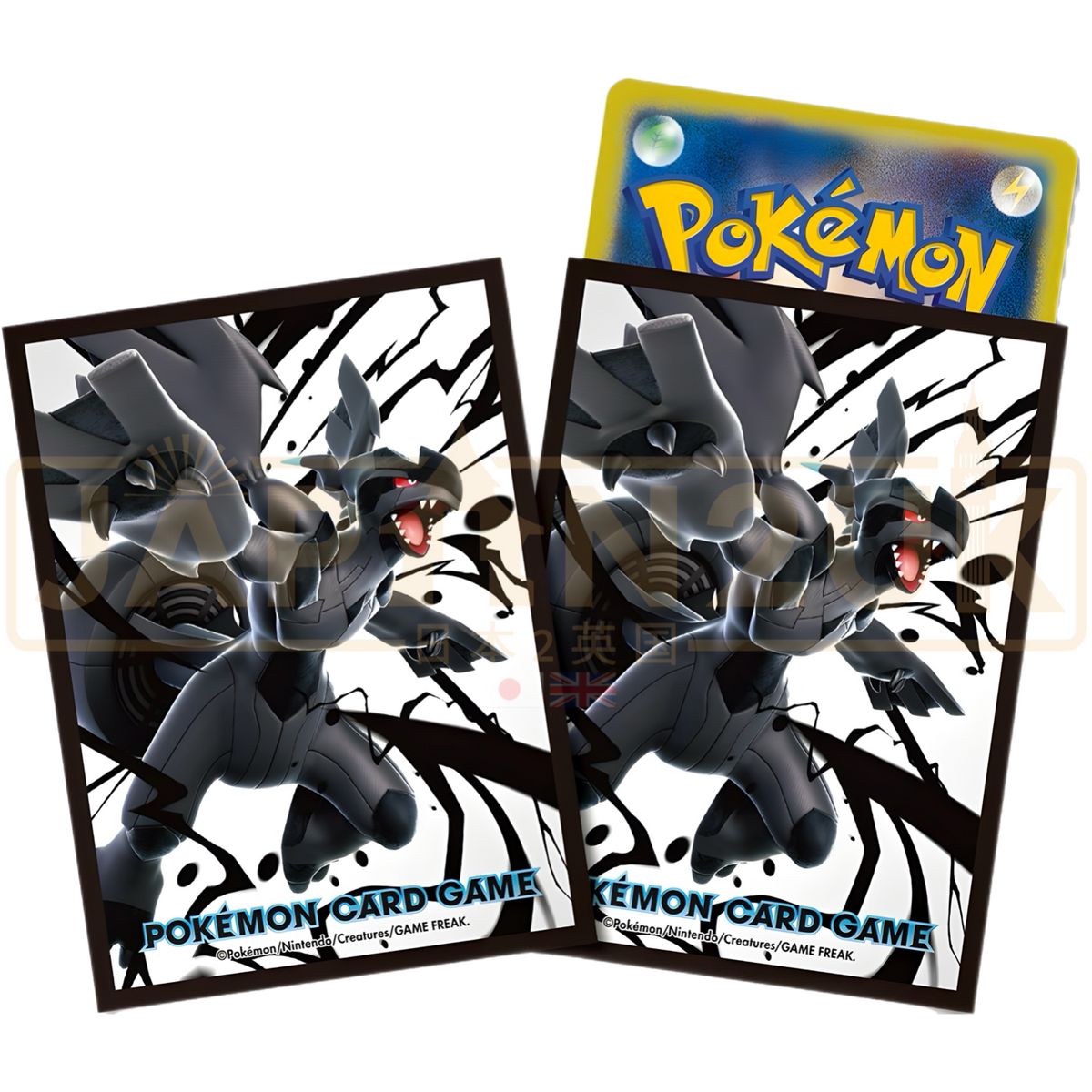 Pokemon Center Japan - Zekrom Card Sleeves Pack — Japan2UK
