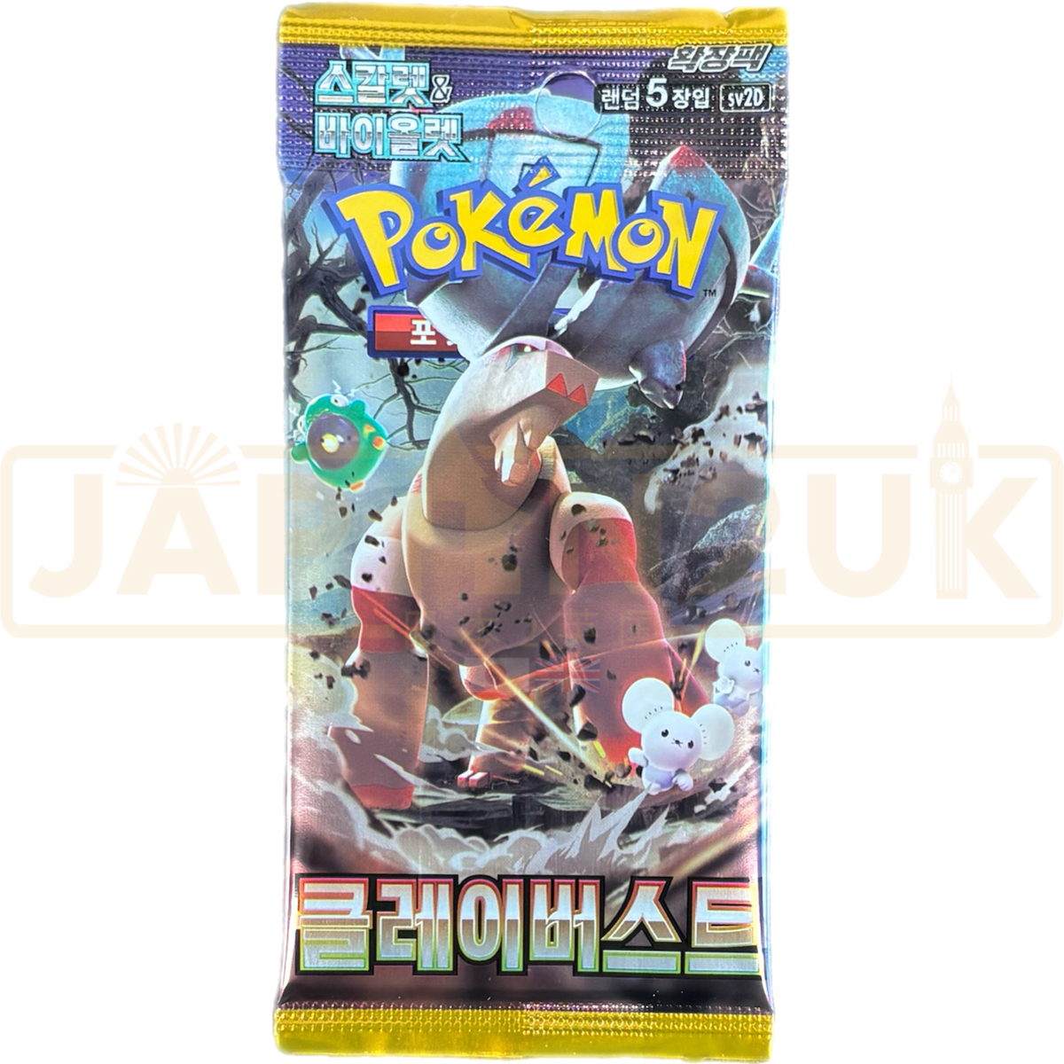 Pokemon Clay Burst sv2D Korean Booster Pack — Japan2UK