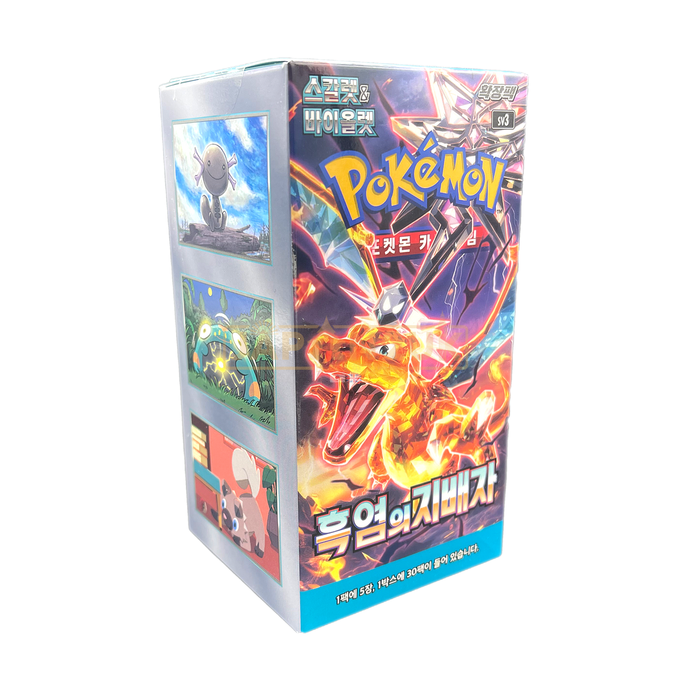 Pokemon Ruler Of The Black Flame sv3 Korean Booster Box — Japan2UK