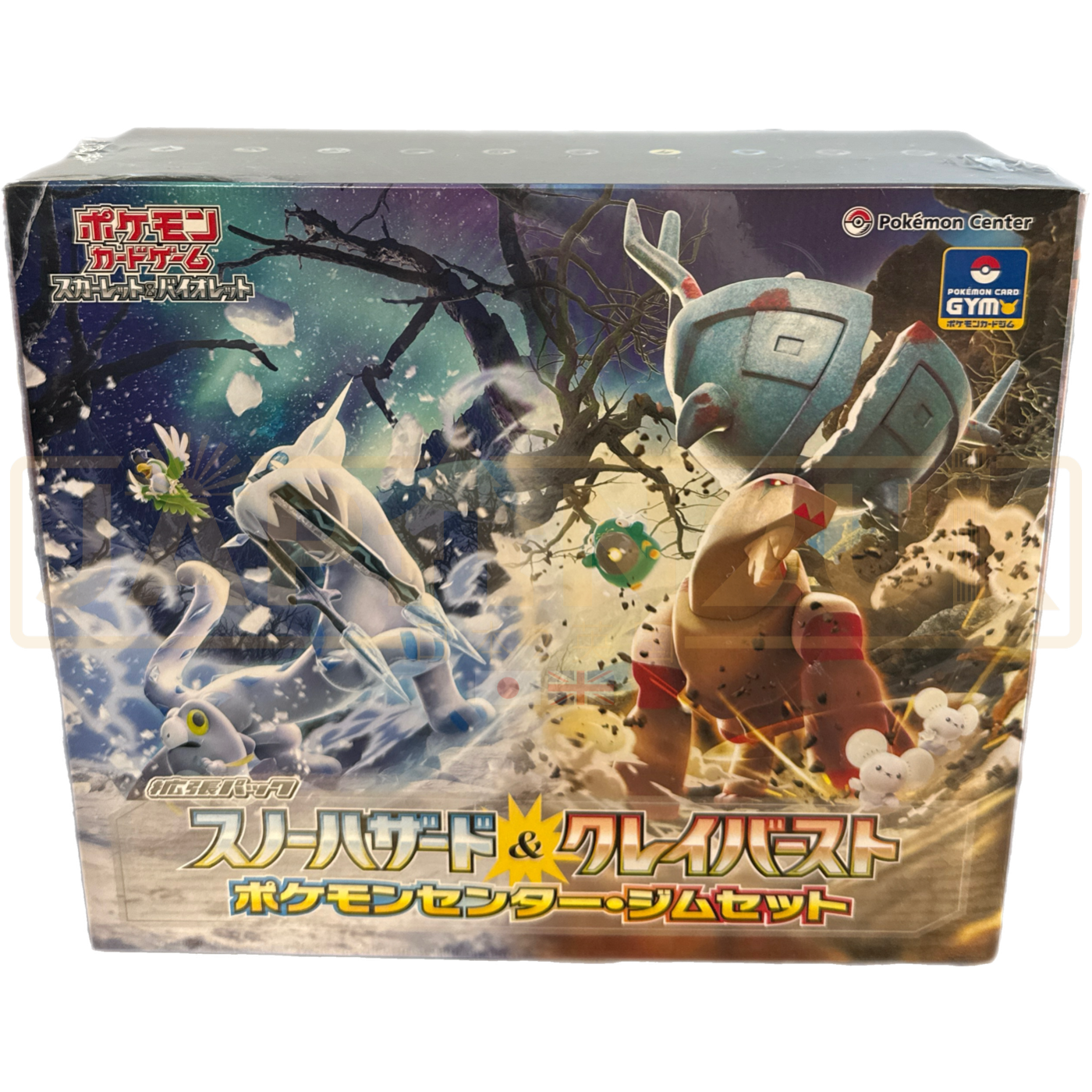 Pokemon Scarlet & Violet Pokemon Center Snow Hazard & Clay Burst Japan ...