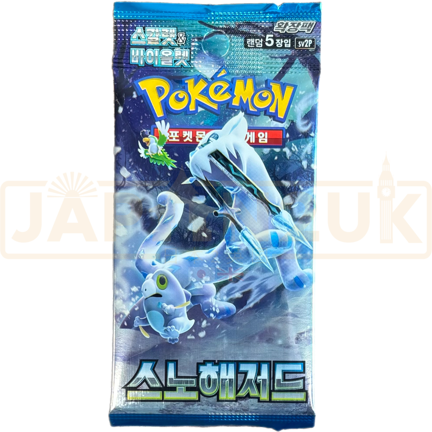 Pokemon Snow Hazard sv2P Korean Booster Pack — Japan2UK