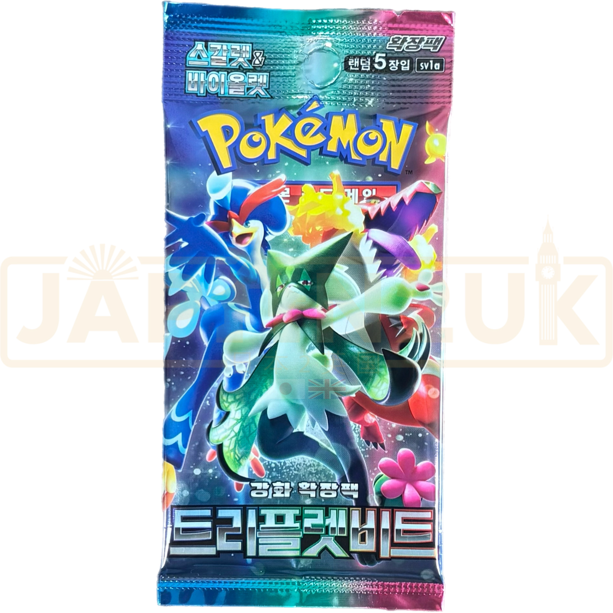Pokemon Triplet Beat sv1a Korean Booster Pack — Japan2UK