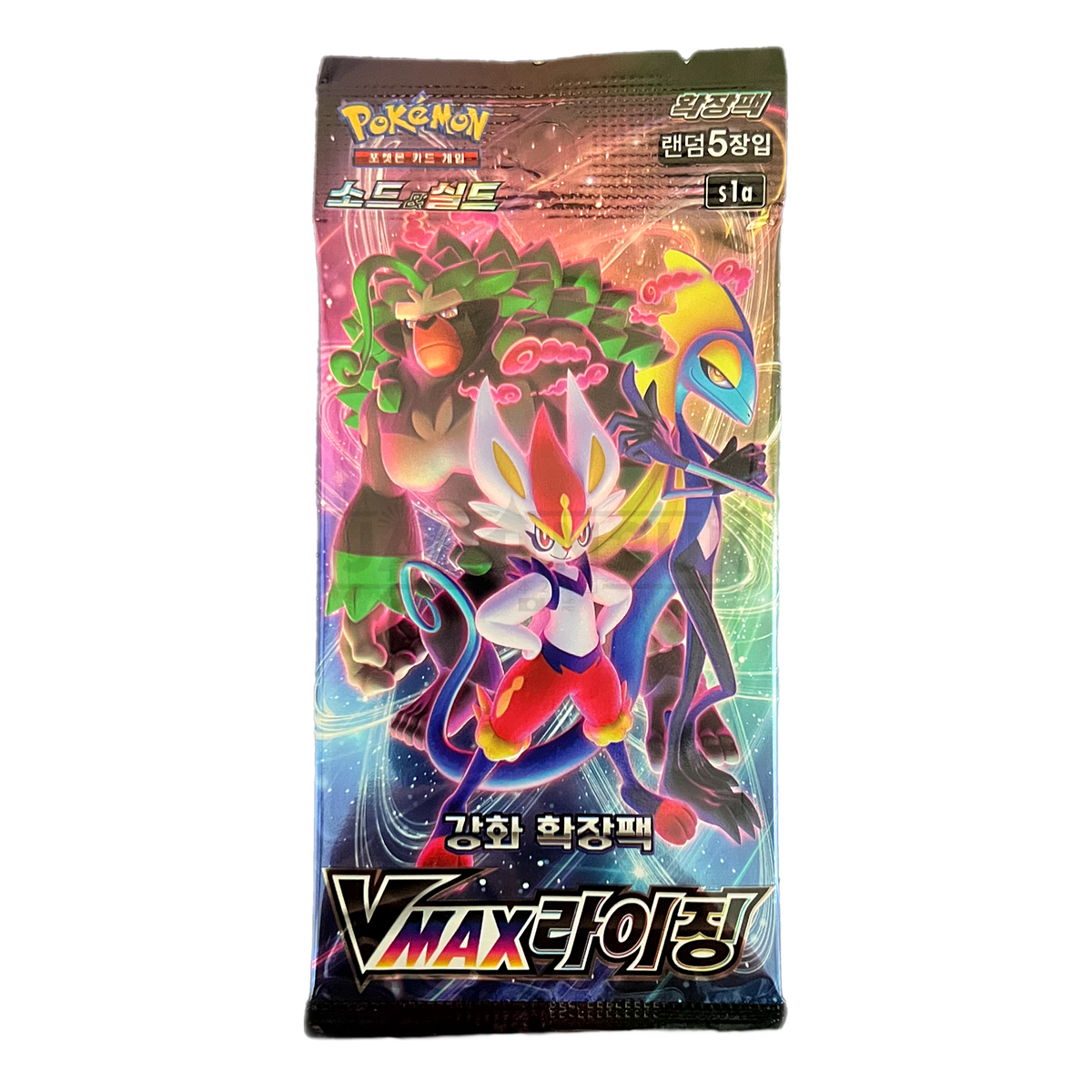 Pokemon VMAX Rising s1a Korean Booster Pack — Japan2UK